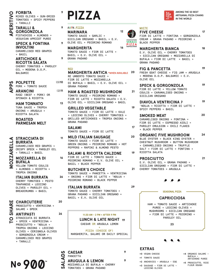 menu – no900ontario